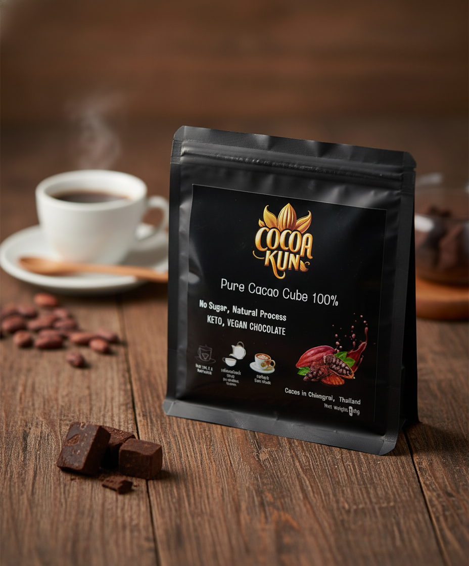 Cocao Kun - 100% Pure Cacao Cubu – Welcome To Chiang Rai Shop