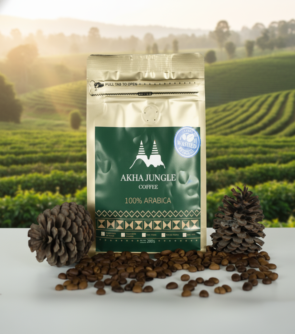 AKHA JUNGLE - Akha Jungle Coffee Arabica (Roasted Medium Beans ...